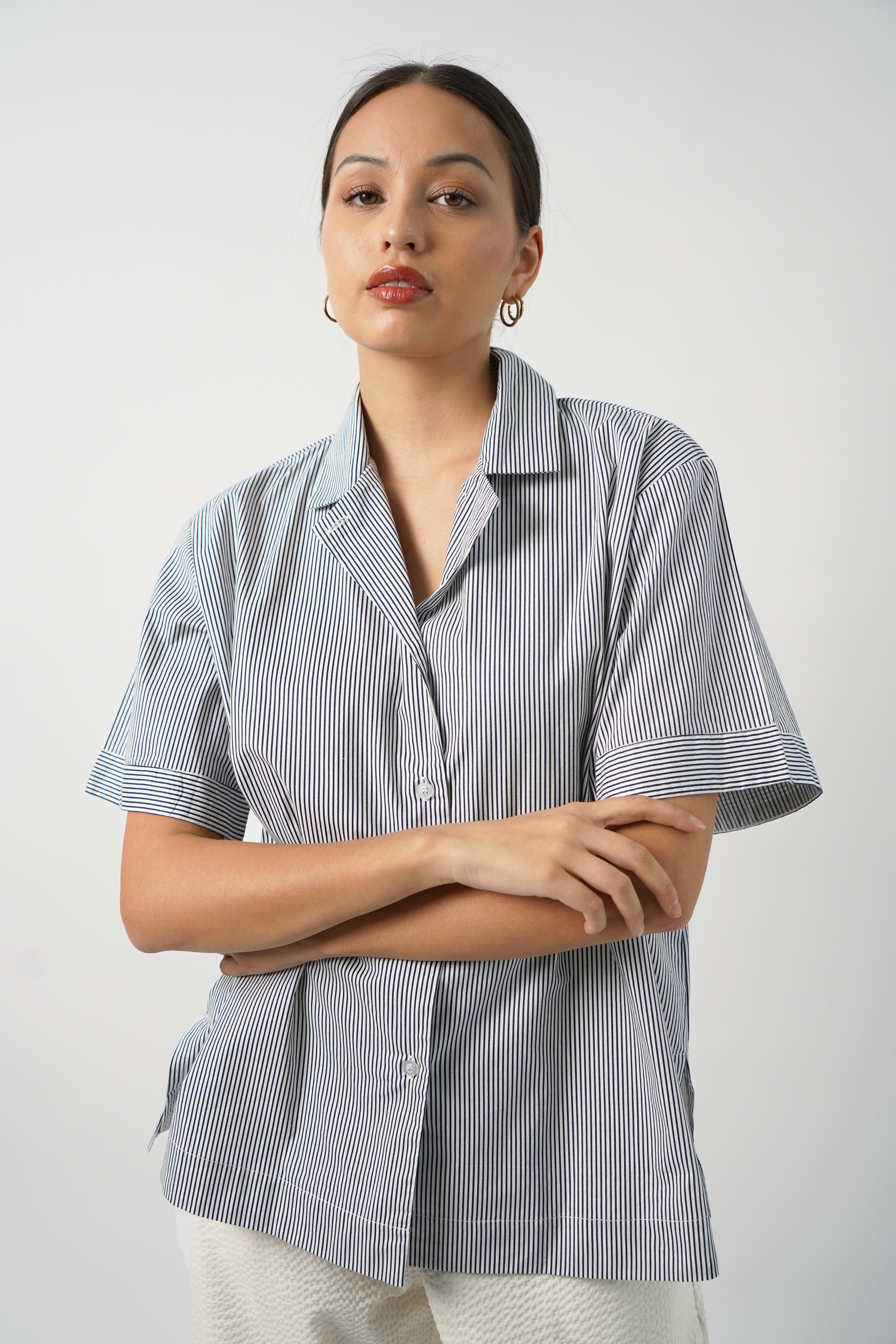 Silo Top - Navy Stripes – Yourpafon