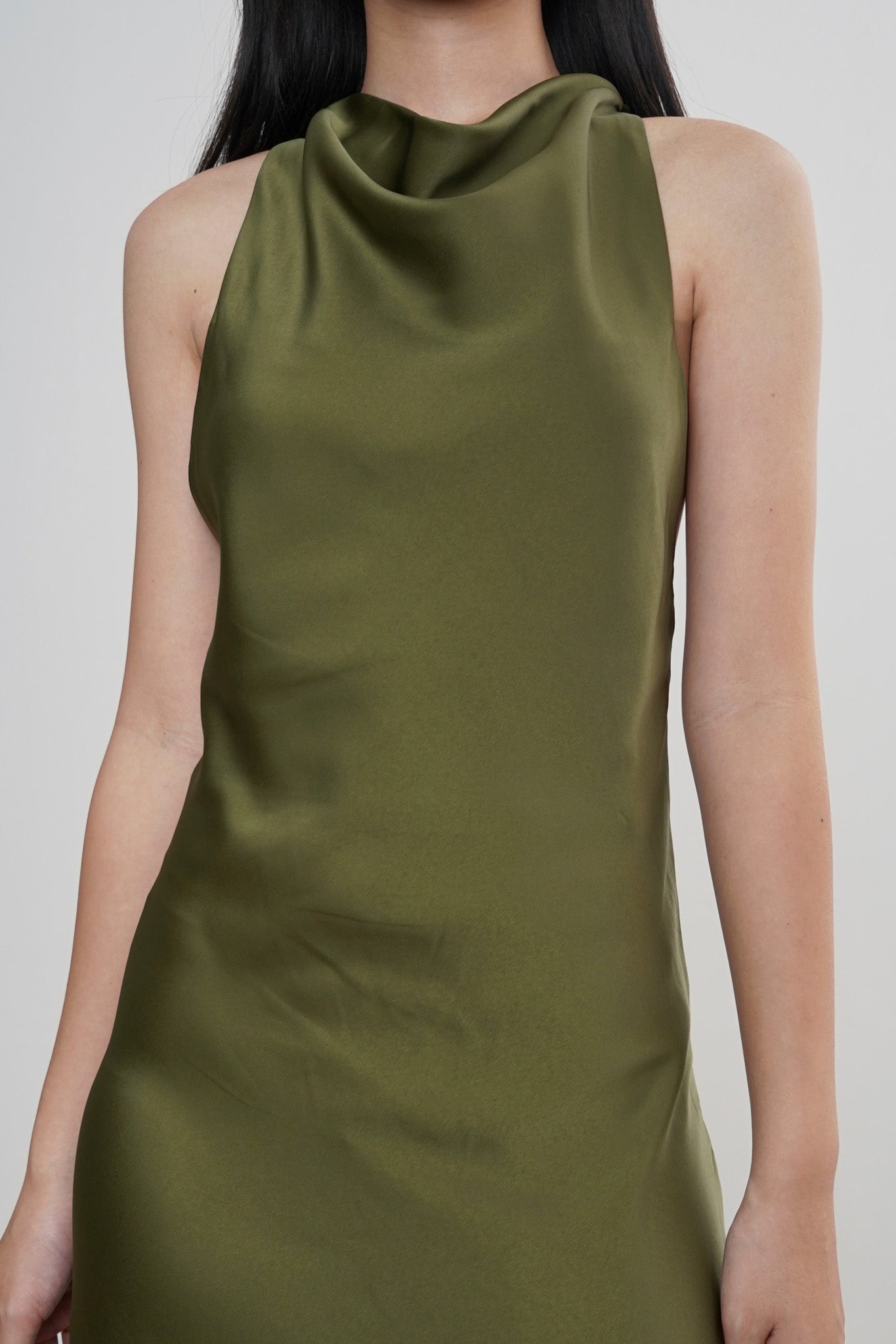 Ila Dress - Moss Green – Yourpafon