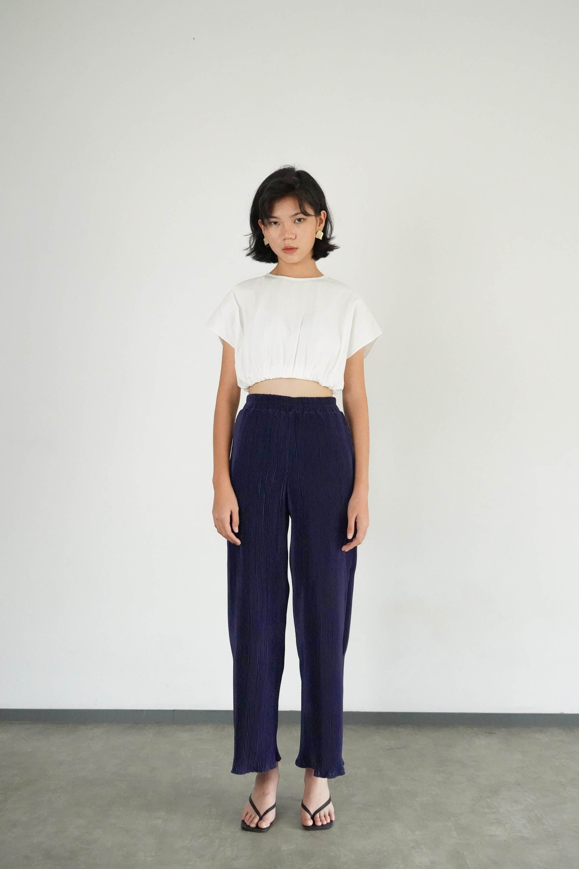 Asha Pants - Navy – Yourpafon