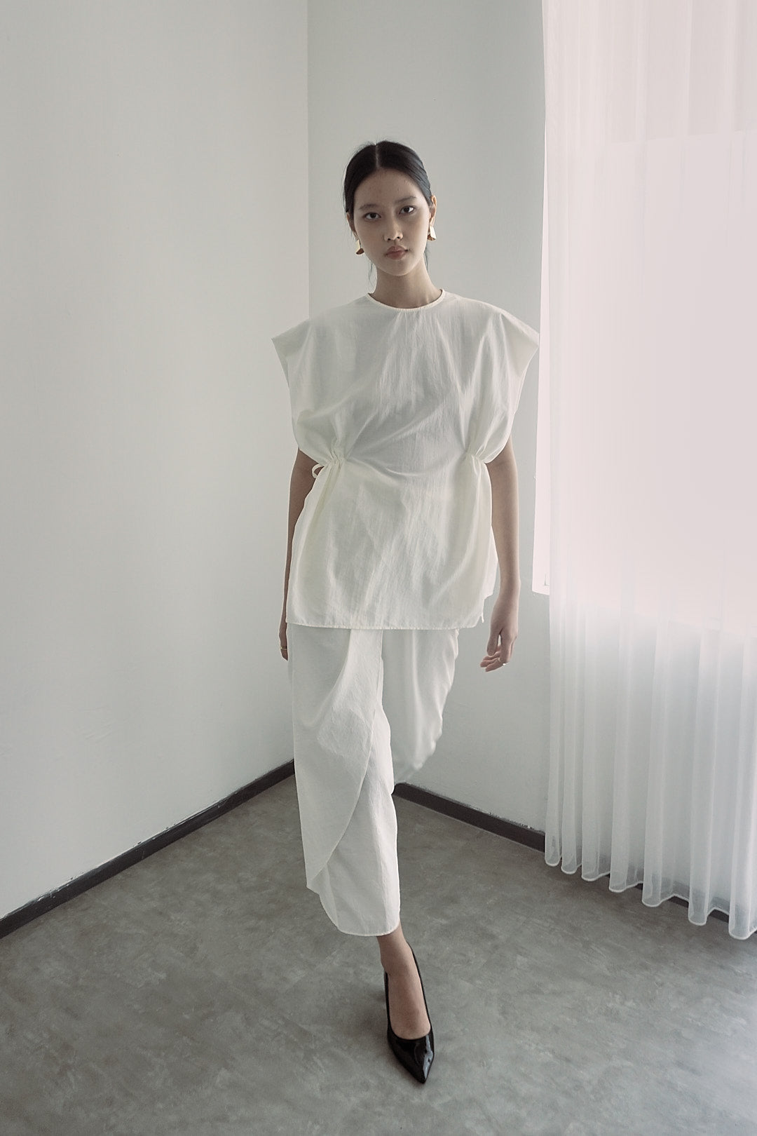 Callena Top - Broken White – Yourpafon