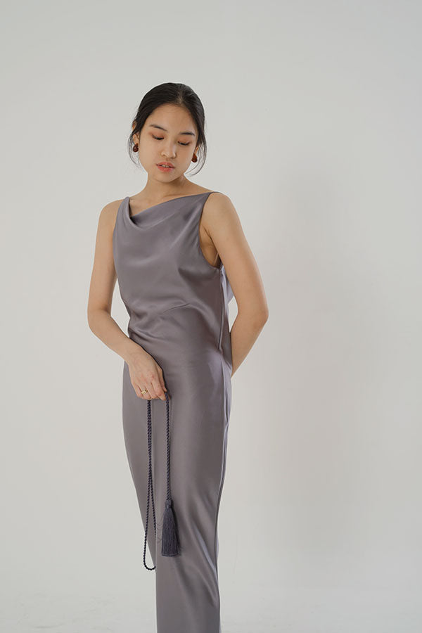 Esme Dress - Ash Grey – Yourpafon